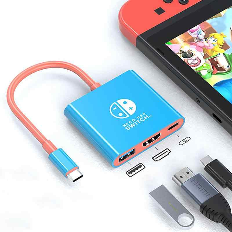 Sediven For Switch 2 ドック テレビ接続出力 スイッチ 2 ドック 直接にTV出力 ドック多機能 4K@60Hz Type-C to HDMI 2.0/PD100W/USB3.0 3in1 軽量化 高性能チップ 遅延なし...