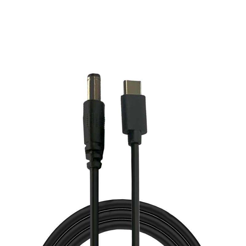 VECASDEN USB-C PD トリガーケーブル 電源プラグ 充電ケーブル USB-C入力からDC5.5*2.5mm電源 PD(12V) 急速充電 3A充電 高耐久 PVCの素材を採用 断線防止USB Type C to DC電源コード...