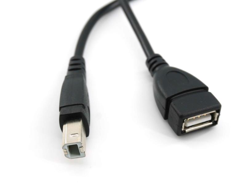 VECASDEN USB-Bケーブル プリンターとの接続 USB-A メス - USB-B オス USB2.0 USBA16 50CMUSB-A メス - USB-B オス、 最大480 MbpsのUSB 2.0データ転送速度対応。長さ：5...