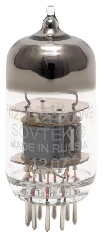 SOVTEK 7025/12AX7WB ミニチュア/mT 双3極管 TSOV12AX7WB種類 : プリ管管種 : 双3極管形状 : ミニチュア/mT選別 : シングル期間 : 購入後90日間