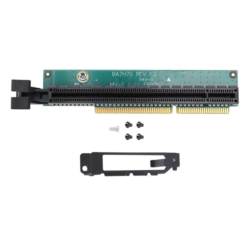 PCI Eグラフィックカードアダプター、Tiny 5 PCIE16 RISERサポートI350-T4 4ポートNIC、PCI E 16Xグラフィックアダプター THINKCENTRE TINY5シリーズ強力な材料：このグラフィックカードアダ...