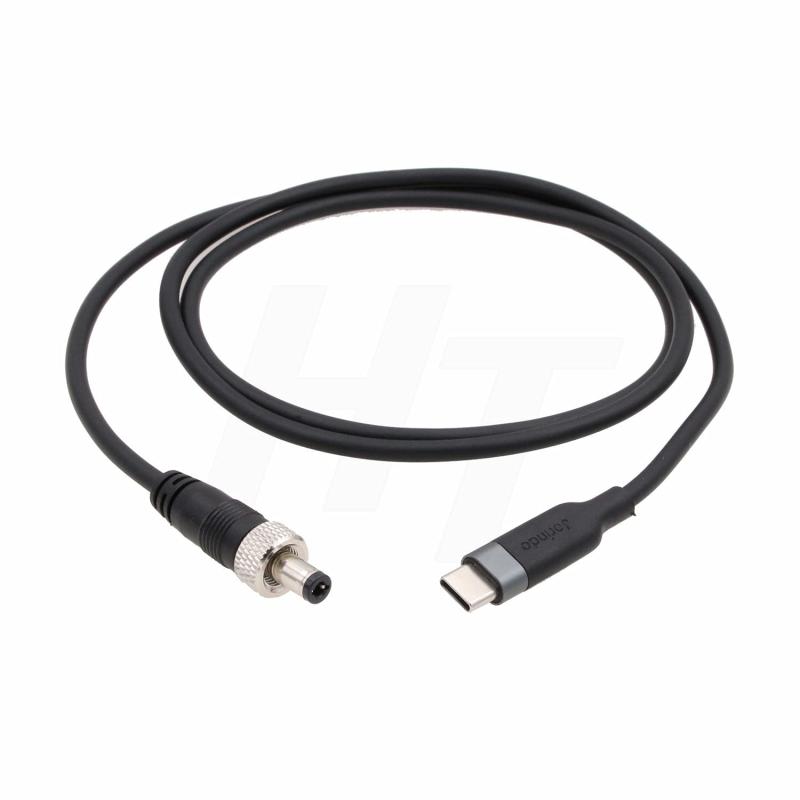 HangTon 12V PD QC USB C - ロックDC電源ケーブル Atomos Ninja V SmallHD 702 Touch用 ビデオデバイス PIX-E7モニター(1m)Atomos Inferno、Shogun Flam...
