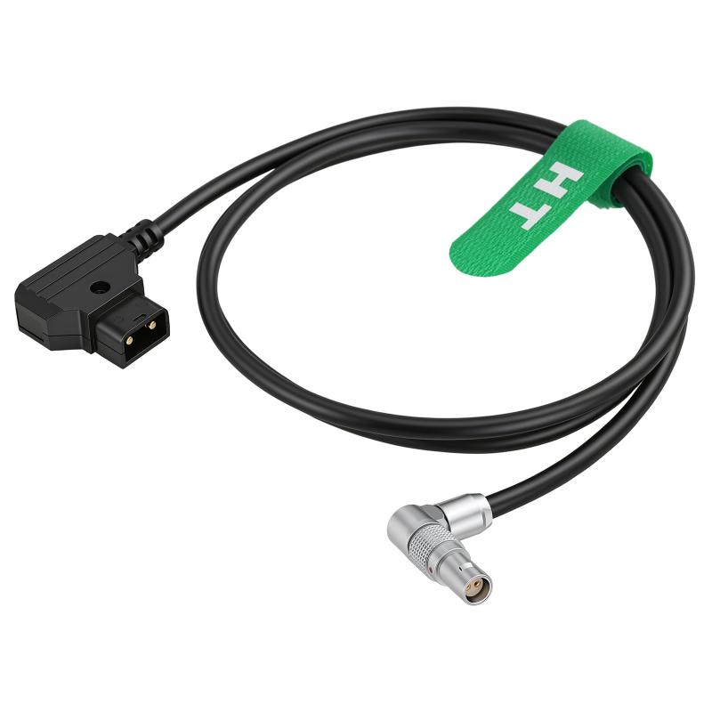 HangTon 電源ケーブル Ptap D-tap to 2ピンメス RED KOMODO 6Kカメラ用 (45cm、直角)コネクター PowerTap D-tap P-tapから2ピンメスこの90度コネクタは右/外側を向いています。 コネ...