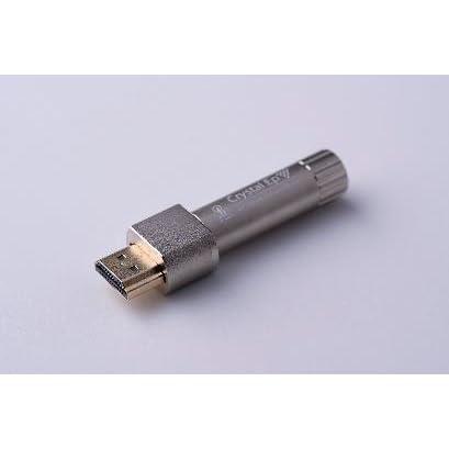 KOJO CRYSTAL EpHA（HDMI-typeA） 超コンパクト プラグ型仮想アース（グランドターミナル） 光城精工超コンパクト プラグ型仮想アース（グランドターミナル）