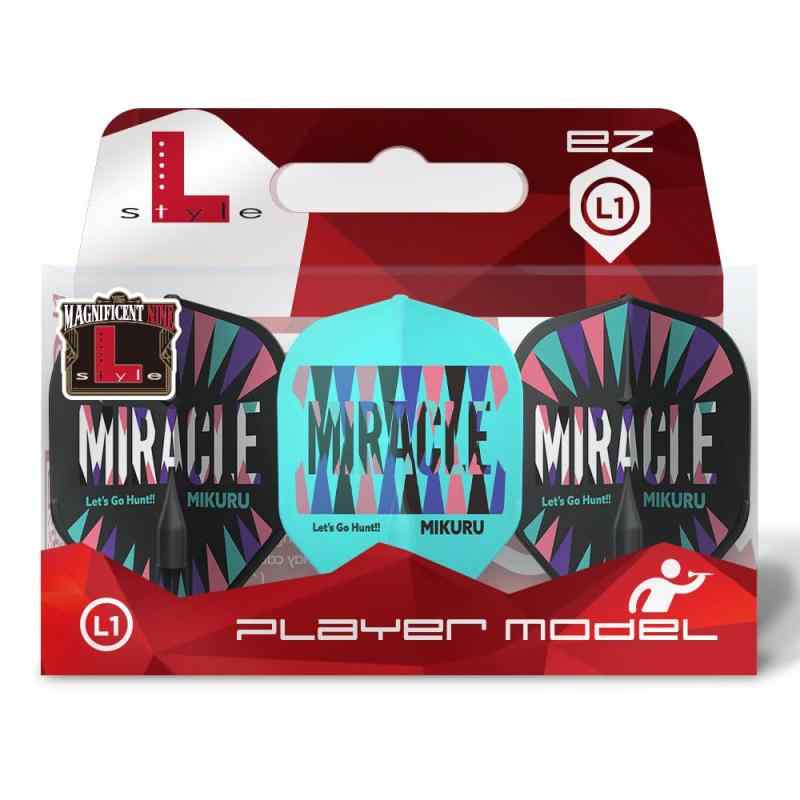 鈴木未来 MIKURU ver.6 type-B L-Flight EZ L1 Mix待望の鈴木未来フライト ver.9 が、type-A、type-Bとふたつのデザインで発売となります。ミクルといえばのキツネ様が、シンプルなカラーで表裏違...