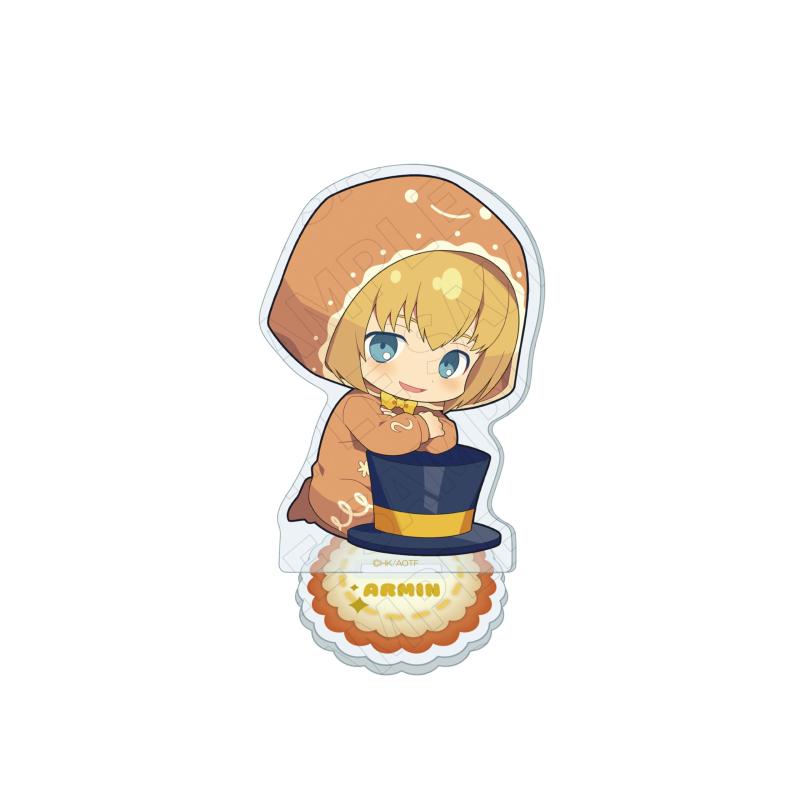 3 oclock 進撃の巨人 アルミン ミニキャラBIGアクリルスタンド(C)諫山創・講談社／「進撃の巨人」The Final Season製作委員会サイズ：本体 高さ約101mm／台座 50mm素材：アクリル