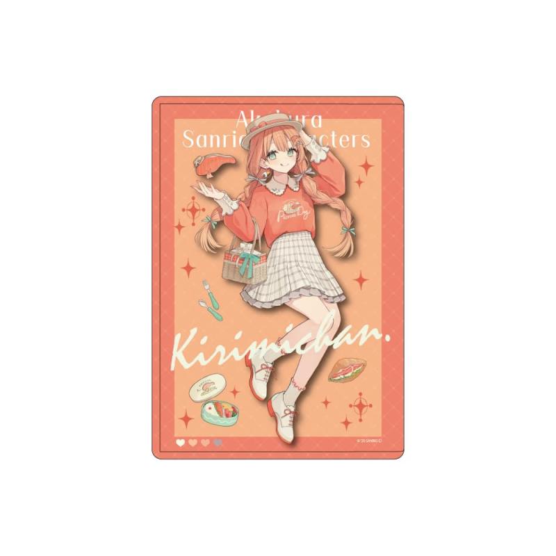 赤倉 x サンリオキャラクターズ 33 KIRIMIちゃん.[コラボイラスト] キャラクリアケース(C) 2025 SANRIO CO., LTD. APPROVAL NO. L661776本体サイズ：H222×W158mm