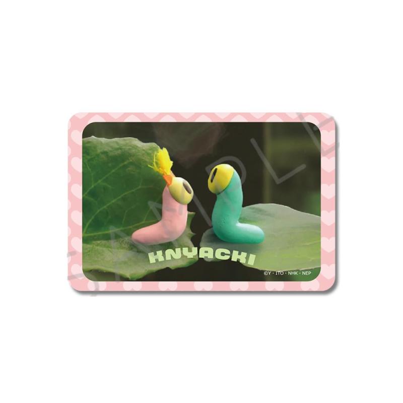 「ニャッキ」クリアカードステッカー デザインF(C)Y・ITO・NHK・NEPサイズ：約90mm×60mm素材：PET