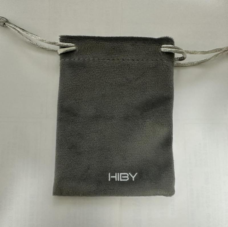 SupTronics® ハイビー HiBy R3 II (Gen 2) 用 収納袋 保存袋 巾着袋 引きひも袋 サイズ 11cmx8cm
