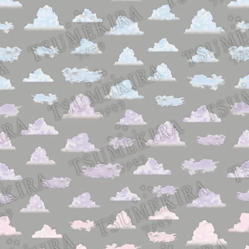 TSUMEKIRA(ツメキラ) ネイルシール es KAI produce 5 pastel cloud ES-KAI-105シートサイズ: 78mm×97mmパッケージサイズ: 78mm×120mm原材料: PE原産国: 日本