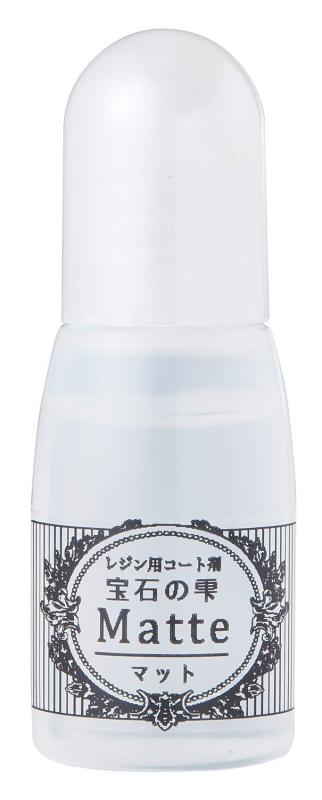 パジコ レジン コート剤 宝石の雫 マット 10ml 日本製 403270レジン用のコート剤宝石の雫マット登場 マットは透明のレジンパーツにコートすると磨りガラスのようなツヤ消しの仕上がりに。色:透明/容量:10ml/ボトルサイズ:Φ22×...