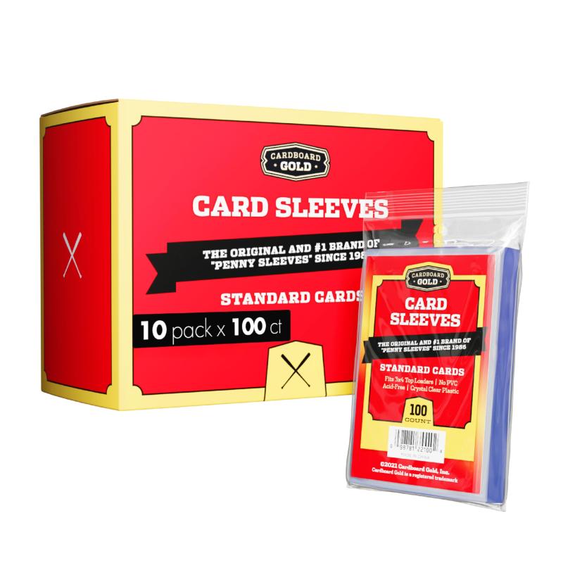Cardboard Gold Card Sleeves