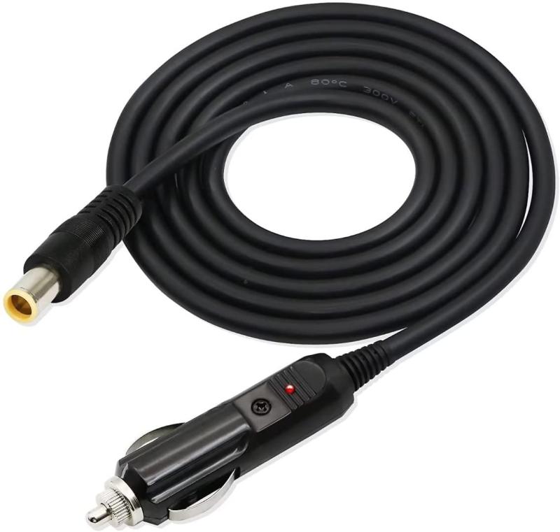 SinLoon 12 V DC 8 mm自動車シガレット点火器ケーブル、DC 7909 7.9 x 5.5 mm車載充電器電源ケーブル、12 V車載DVR、Bluetoothスピーカー、カメラ、GPS、BLUETTI EB3A 、ノートパソ...
