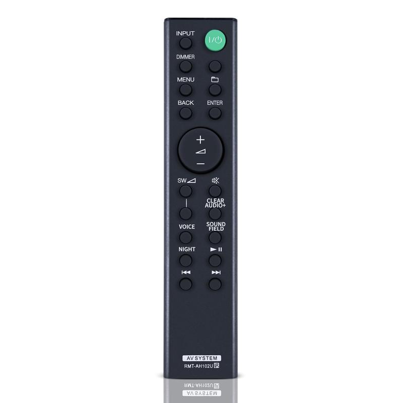 サウンドバーリモコンリモコン RMT‑AH102U for ソニー サウンドバー HT-XT100対応元のリモコンの紛失・反応しない（効かない）場合など故障によるお買い替え、交換用・予備用としてお使い頂けます。 電池、説明書は付属していませ...
