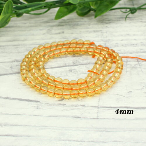 サイズ 4mm 材　質 天然石 商品説明 天然石は天然のものですので色、形は同じものはございません。同じ連でも不揃いのものもございます。当店でノギスで測っておりますが0.5mm前後の差異がある場合がございますのでご了承ください。 画像の商品...