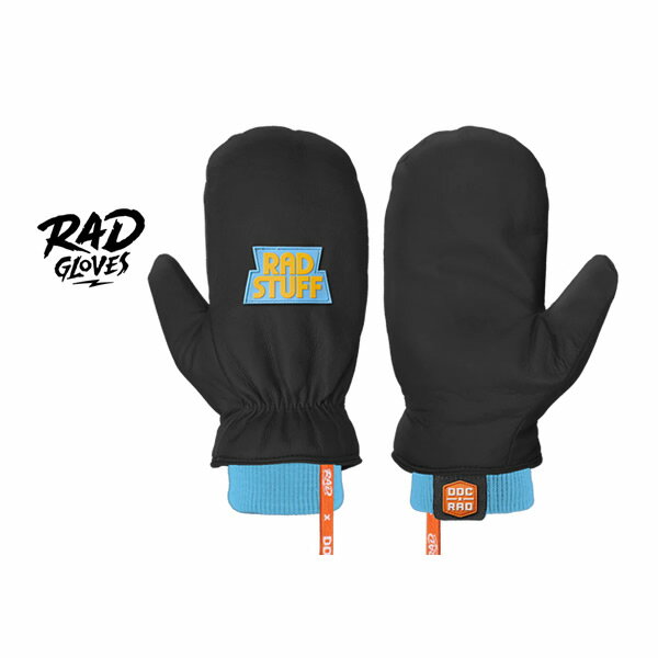 RAD GLOVES (ラッドグローブ) スキー＆スノーボードグローブ 日本正規品 オーストラリア生まれのRad Gloves、見た目はポップで中はぬくぬくな高機能なグローブです。 DRAPLIN RANCHER MITTEN [ARTIS...