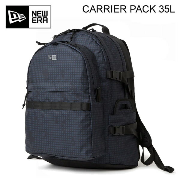 NEWERA ニューエラ CARRIER PACK キャリアパック ・商品説明 ニューエラが展開するバックパックの中で最大級の容量を誇るバックパック。大容量かつ実用性のあるデザインで、タウンユースのみならずスポーツアウトドアをはじめとした様...