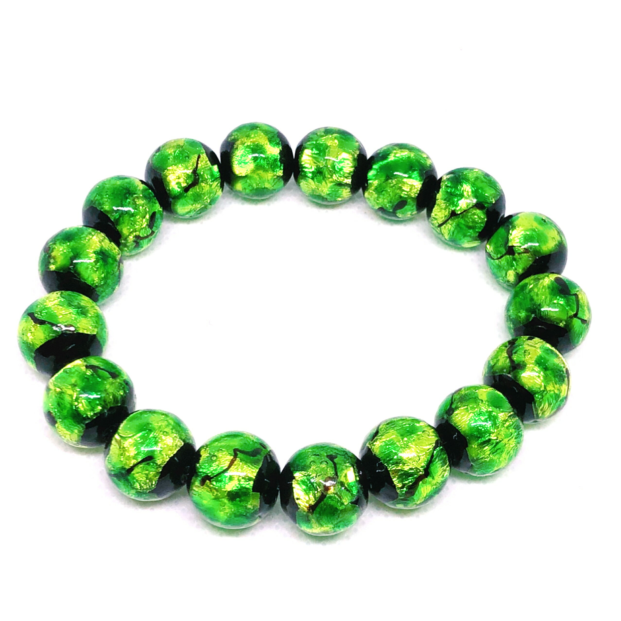 商品情報素材/材質ガラスサイズ/寸法両穴タイプ穴サイズ：1.5mmその他商品説明明るい場所で光を溜めて暗い場所で光る夜光タイプのホタルガラスです。ホタルガラスは、とんぼ玉と同じようにバーナーワークと呼ばれる成形技法を用いて作られた穴のあいた...