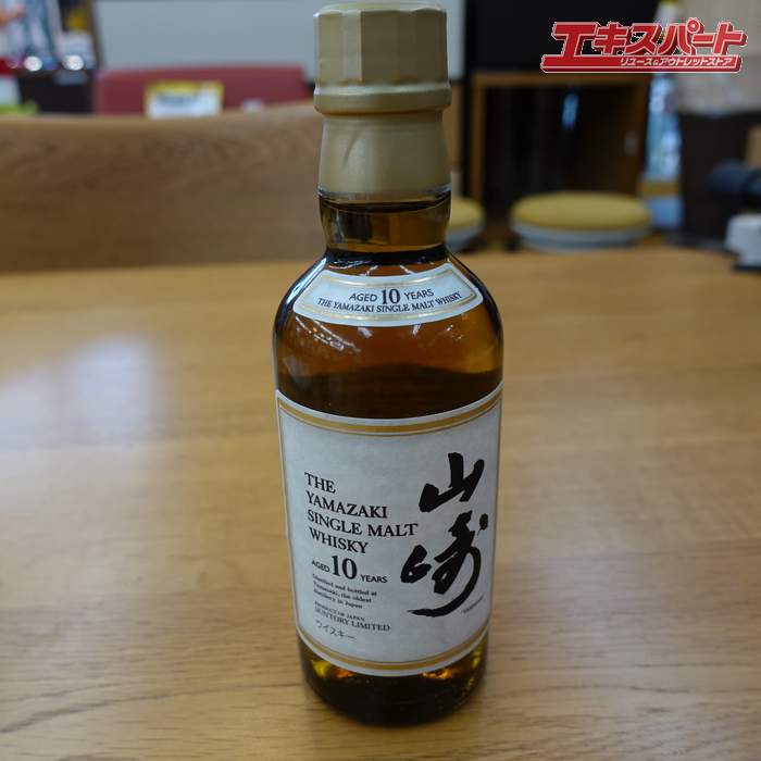 【神奈川県/群馬県/埼玉県限定発送】サントリー シングルモルト ウイスキー 山崎 10年 ホワイトラベル 40% 180ml 辻堂店商品説明現在は終売の山崎10年180mlボトルですブランド名 山熟成年数　10年単品容量 180mlアルコー...