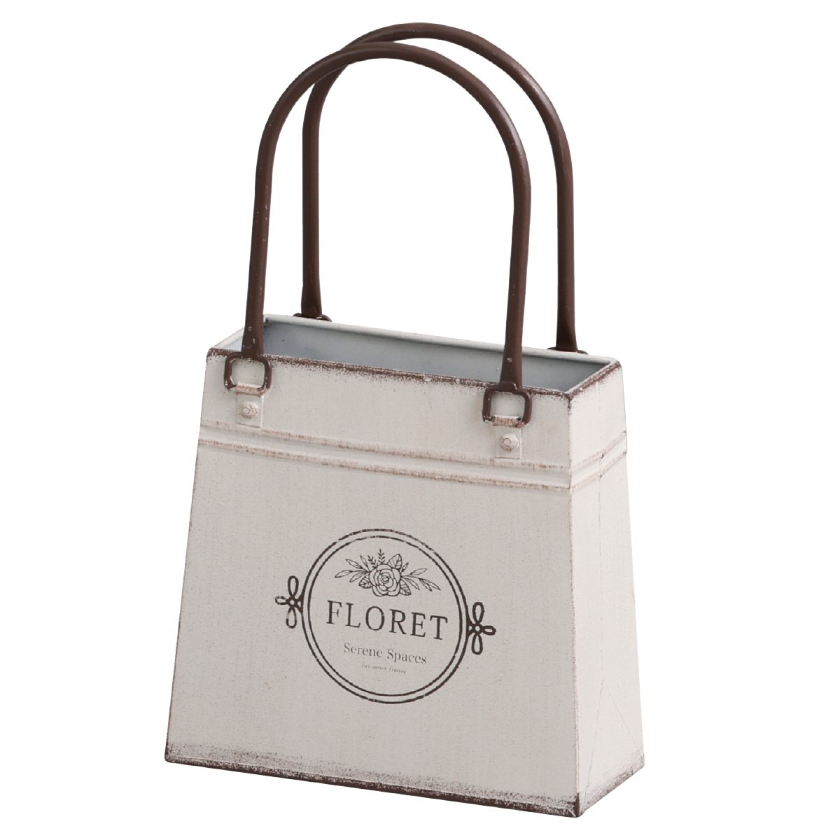 ■■商品特徴■■アンティーク風のフローレットブリキポットとブリキジョウロは、雑貨店やフラワーショップ、カフェのディスプレイに最適なアイテムです。シャビーでマットなブリキの質感と造花の相性も良く、春らしい店舗ディスプレイにおすすめです。素材ブ...