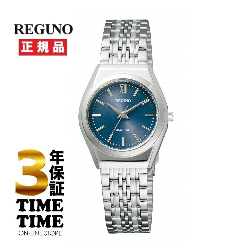 REGUNO（レグノ）は、お求めやすい価格のシンプルなスタンダードウオッチです。 駆動方式 ソーラー 素材 ケース：ステンレススチール ガラス：クリスタルガラス バンド：ステンレススチール 防水 5気圧防水 サイズ ケース径：24.5mm ...