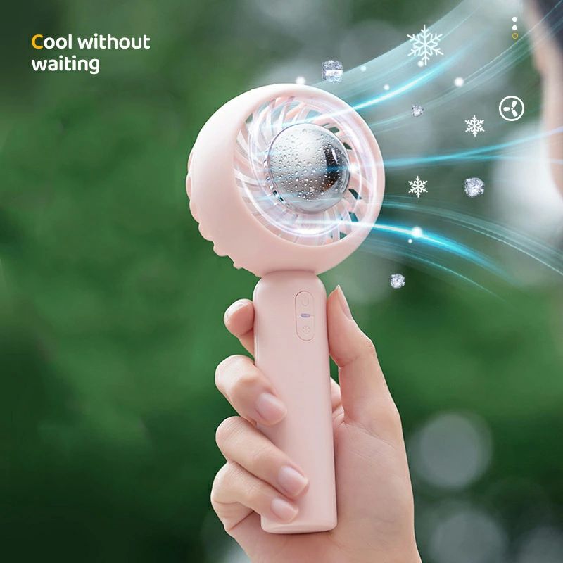 ハンディファン 冷却プレート 2000mAh リズム ハンディファン リズム 卓上 低音量 USB 充電式 静音 ハンディー 小型扇風機 手持ち扇風機 冷風機 扇子 ミニ扇風機 USB充電式 熱中症予防対策 母の日 父の日 ギフト プレゼン...