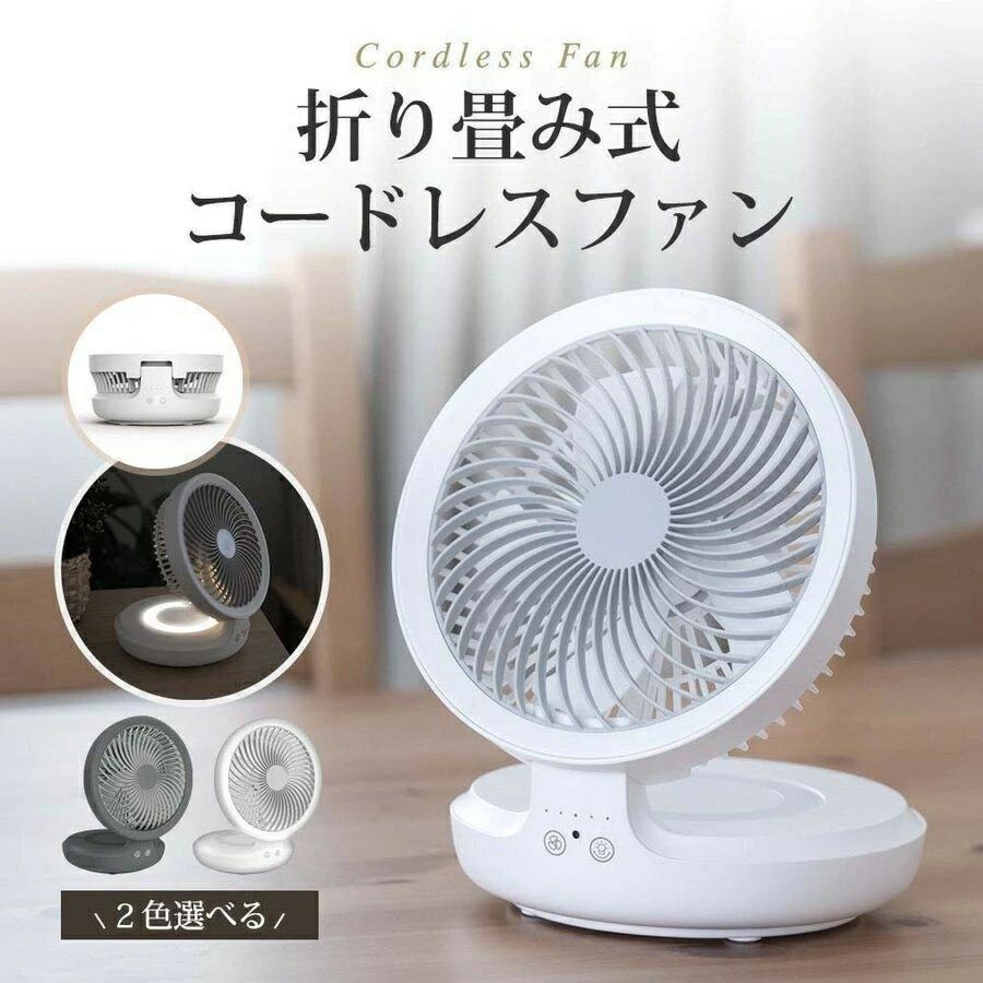 【商品詳細】展開サイズ ： W190mm*H255mm*D190mm収納サイズ ： W190mm*H96mm*D190mm材質:ABS重量:約700g【商品検索キーワード】ポータブル扇風機&nbsp;卓上式 壁掛け式 扇風機&nbsp;自動...