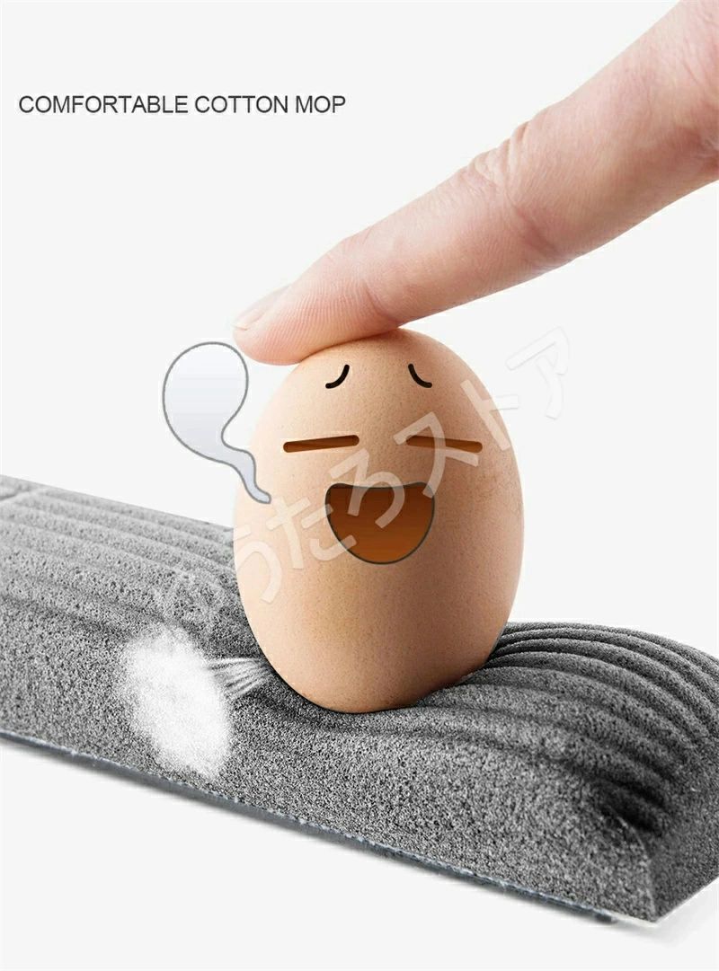 モップ内容ポール1本、取替用スポンジ1枚、モップヘッド1個。　サイズ:30×120cm　本体重量:600g。 掃除ワイパーとして大人気です普通の床掃除だけでなく、掃除ワイパーとしても活躍します。窓、壁、鏡、床、地面、天井の水気を掃除できます...