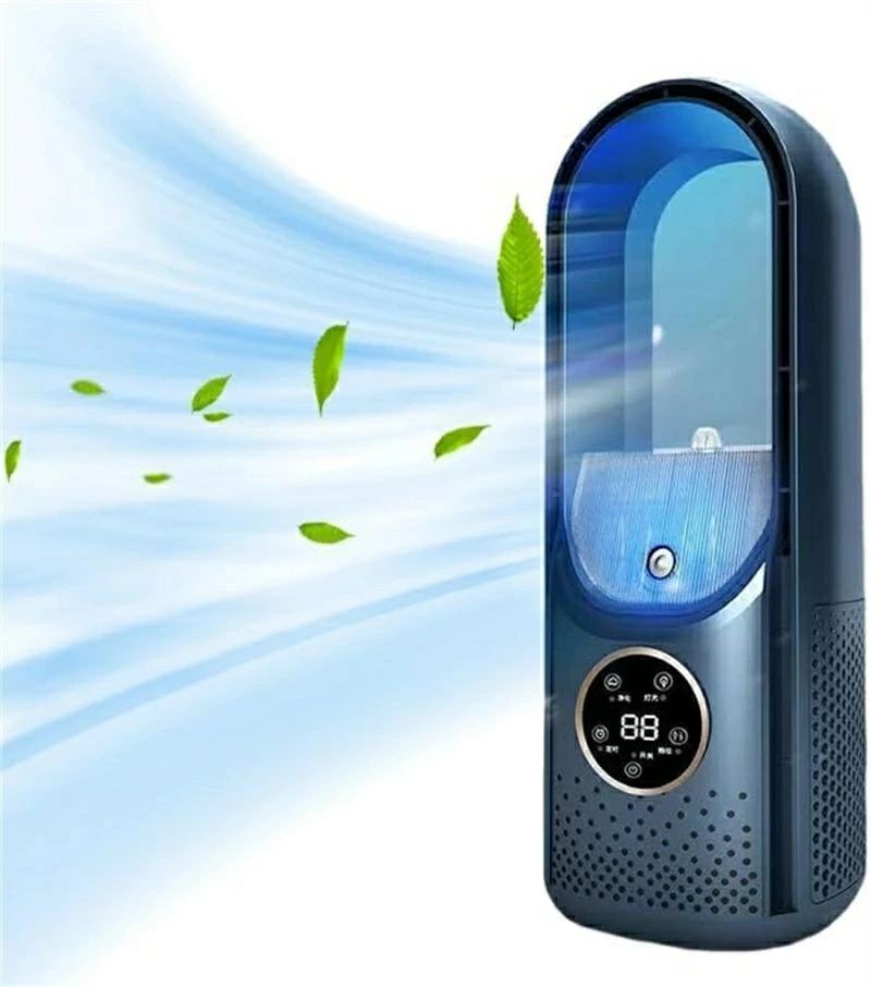 "定額電圧：5V2A電池が内蔵しておりません、USBケーブルが5V2Aの電源と連接して使用します。【卓上扇風機】羽根のないデザインで快適な風をお届けします。ホワイトカラーのスタイリッシュな外観が、どんなインテリアにも調和します。USB給電式...