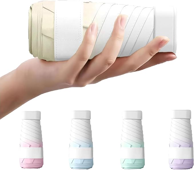 【超軽量コンパクト設計＆携帯便利】折りたたむと手のひらサイズで、とてもコンパクトでスタイリッシュです。 重さを心配しないで、いつもバッグに入れておくことができます。 子ども も使える、場所を取りません！ カバンに入れてください。 また、職場...