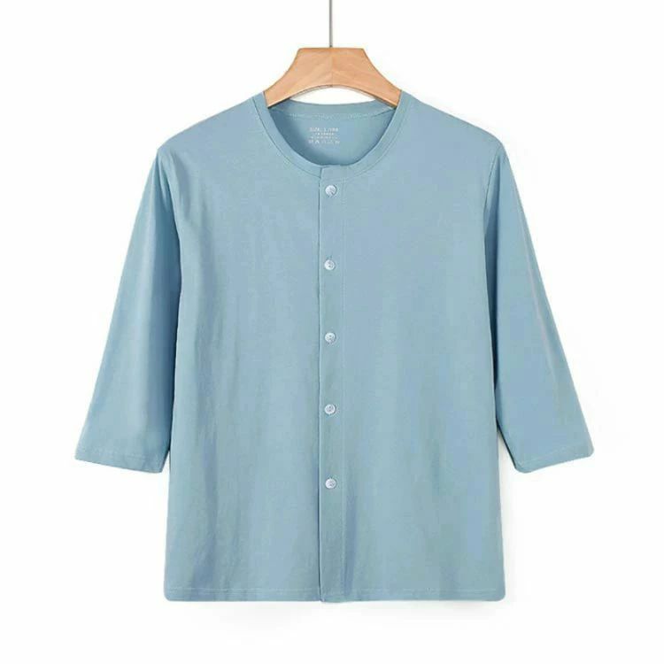 8colors×5size着脱が楽な前開き仕様コットン生地でサラリと快適な着心地入院や手術、介護はもちろん、夏の日はお部屋で1枚でも過ごせます。 サイズ L XL 2XL 3XL 4XL サイズについての説明 ※サイズ表の実寸法は商品によっ...