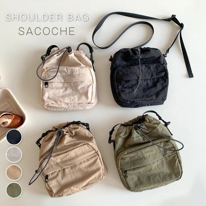 素材 ナイロン 重量 (約)85g サイズ [縦]約19cm×[横]約15cm×[マチ]約4cm×[マチ]約4cm×[ショルダー長さ]約111cm※サイズは当店平置き実寸サイズです。実際のサイズと多少の誤差が生じる場合がございます。ご了承く...