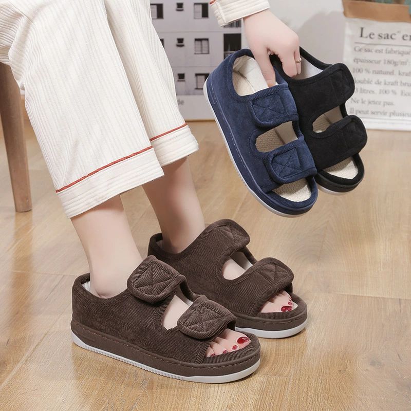 【詳細サイズ】26.5‐27.0cm、27.5‐28.0cm、28.5‐29.0cm　大きいサイズ展開で、足サイズによりお選びいただきます。 特別なデザインの調整幅広靴です。特に高齢者におすすめ！通気性が良く、水分の吸湿や発散性に優れ、軽く...