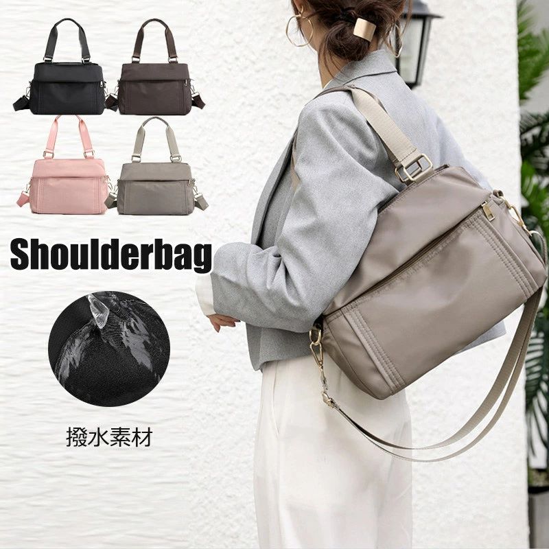ショルダーバッグ バッグ ディース 斜めがけバッグ 軽量 大きめ 2way ビジネスバッグ 通勤バッグ 黒 ナイロ ーバッグ ー 手提げ ファスナー付き 軽い バッグ カバ マザーズバッグ 斜めがけ 大容量 収納 シル 通勤 通学 20代 ...