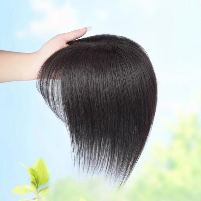 ・カテゴリ: ウィッグ・タイプ: ?針ヘアピース・対象: 女性・加工方法: ?針・染?: 可能・髪素材: 人毛・適用肌色: 全ての色に対応・形状: ストレート・長さ: 25cm・カラー展開: 自然な黒、モカブラウン・スタイル展開: 中分け、...