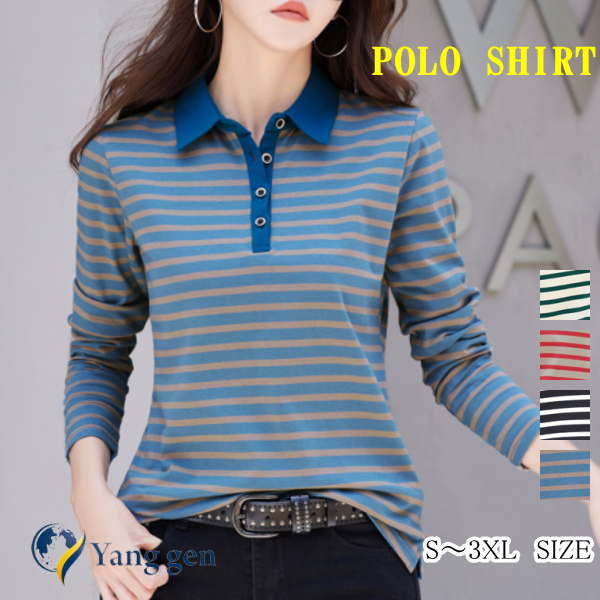 【素材】コットン・スパンデックス 【サイズ】 着丈/バスト/袖丈/肩幅 S:60/90/55/36 M:61/94/56/37 L:62/98/57/38 XL:63/102/58/39 2XL:64/106/59/40 3XL:65/11...