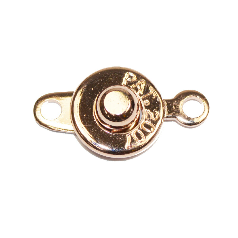 ＊1パックは1コ入りになります。 ＊大きさ：丸い部分の直径約7mm：全長約14mm＊ネックレスやブレスなどの留め具に使用するアクセサリパーツ（金具）です。＊引き輪よりも簡単に後ろ手でも止められるすぐれものです．．．♪＊オトクなニューホックは...