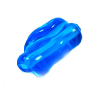 ●表示価格は5コ入りのお値段です。 ●たて中心に通し穴が1本開いています。 ●大きさ：　長さ約10〜12mm程度、太さ約4mm〜6mm程度　手作りのため、大変バラツキがございますが　それもこのビーズの楽しさですネ♪ ●その他のベネチアンビー...