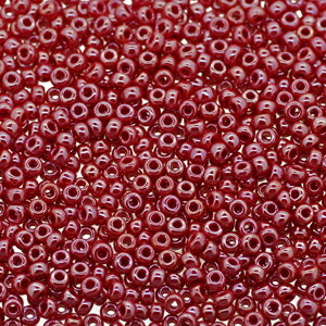 ＊カラーはパールのような艶と照りがあるルビーカラーです。 ＊1パックは（約7g、約600コ入り）になります。 ＊同じカラーの丸大ビーズもございます 　→丸大・ルビーグロスカラーへ ＊他の丸小ビーズはこちら→丸小ページへ ＊丸大・特小・スリー...