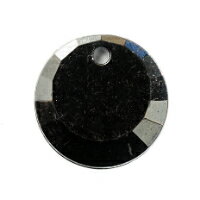 ●1パックは約15グラム（約80コ入り）のお徳用パックです♪●サイズ　直径：約10mm、厚み：約2．7mm ●穴は画像のように上部に開いています。●キャラクターものの耳などにご使用される方が多いパーツです。●プラ製品独特の品質の荒さはありま...