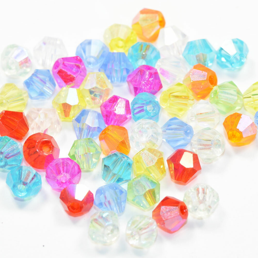 注：ミックスカラーパックです。 注：いろんなカラーのビーズがランダムに入ったミックスパックです、色合いの指定は出来ません。 ●1パックは30コ入りになります。 ●サイズ：約4mm、穴の大きさ：約0．8mm ●素材：ガラス製 ●画像は一例です...