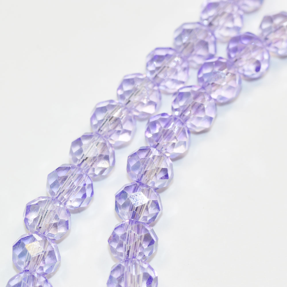 注：大きさとかたちに少しバラツキがございます。 ●薄めの上品なオーロラ加工です。 ●1パックは10コ入りになります。 ●サイズ：約6×4．8～5mm、穴の大きさ：約1mm ●素材：ガラス製 ●入荷時により色合いに違いがある場合がございます。