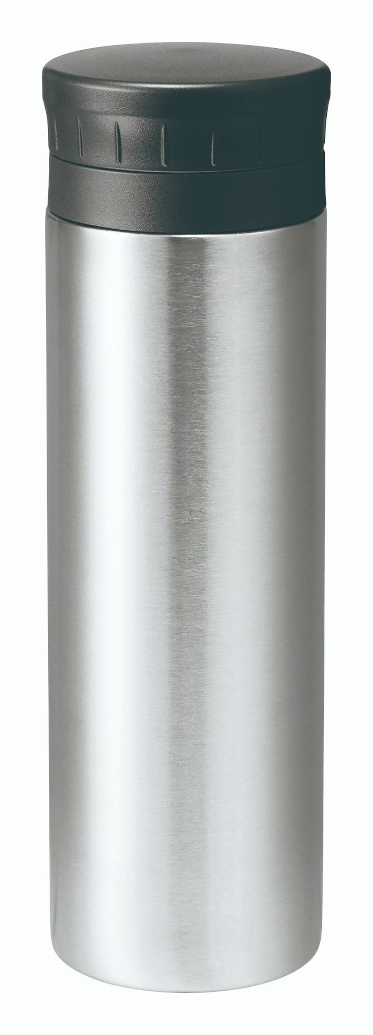 クイッと半回転で快適ラク開き！ グッと掴んでしっかり回せる開けやすいフタ形状です リブキャップなので、バッグの中から取り出しやすいです 氷ストッパー付きなので、氷が出てくるのを防ぎます ■サイズ：直径59×194mm ■重量：185g ■材...