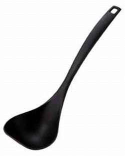 グラスファイバー含有高耐熱性に優れたキッチンツール■グラスファイバー30％含有の高耐熱性（250度）に優れた強化ナイロンキッチンツールです■お鍋・フライパンの樹脂膜を傷つけないナイロン樹脂製。オールナイロン製の継ぎ目のない洗いやすい形状なの...