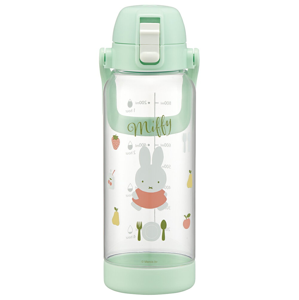 メモリが付いているので、時間を目安に効果的に水分補給が出来ます。 こまめな水分補給をサポート！ 飲んだ量がひと目でわかりやすい！ 200mlごとのメモリ付き。 ワンプッシュで簡単オープン！ キャップを開けたらすぐ飲める斜め形状で飲みやすいダ...