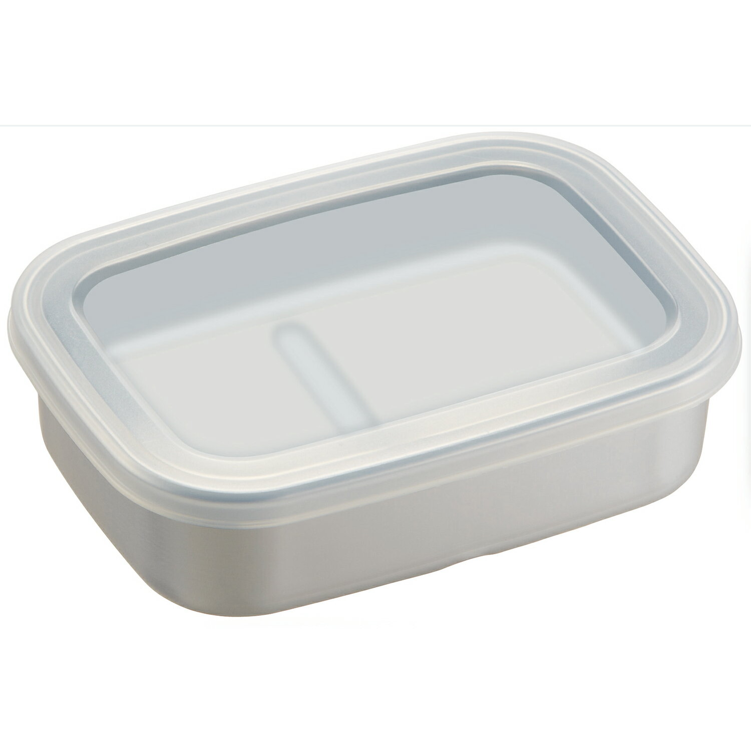 食品の細胞がこわれにくいからうまみ、栄養分を逃しません。ごはん・カレー用のサイズです。 横15.7×縦11.5×高4.4／容量500 本体：アルミニウム（アルマイト加工）、フタ：EVA樹脂 日本