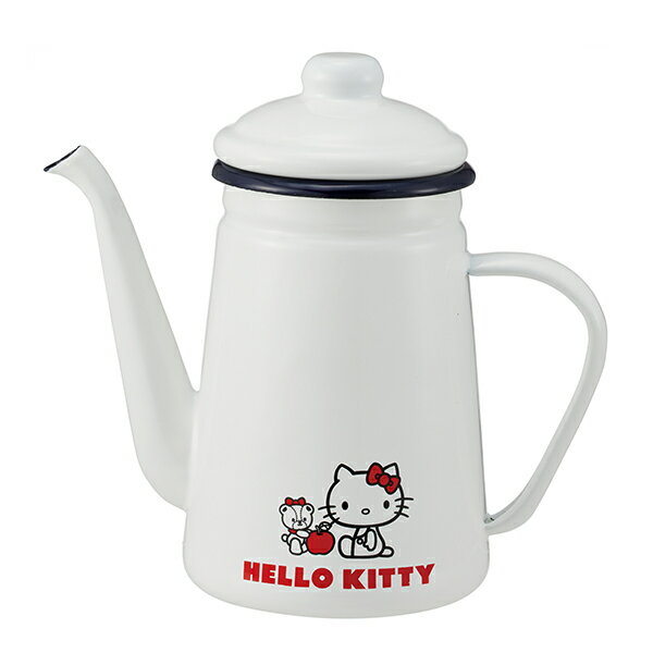 ドリップコーヒーなどに便利。注ぎやすい細長注ぎ口です。 ※内外面ホーロー加工なので、酸やアルカリ成分に強く、耐食性に優れています。表面がガラス質なので、臭いが移りにくく食材の味を変えません。ホーロー加工の表面は洗浄効果が高く、細菌の付着が少...