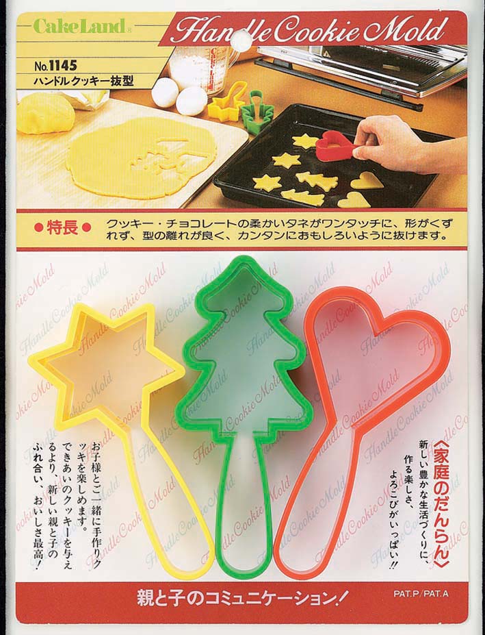 クッキー・チョコレートの柔らかいタネがワンタッチに。 形がくずれず型の離れが良く抜けます。 ●サイズ：幅46×奥行115×高さ22mm ●材質：ABS樹脂 ●品質：耐熱80度/耐冷-30度 ●原産国：日本