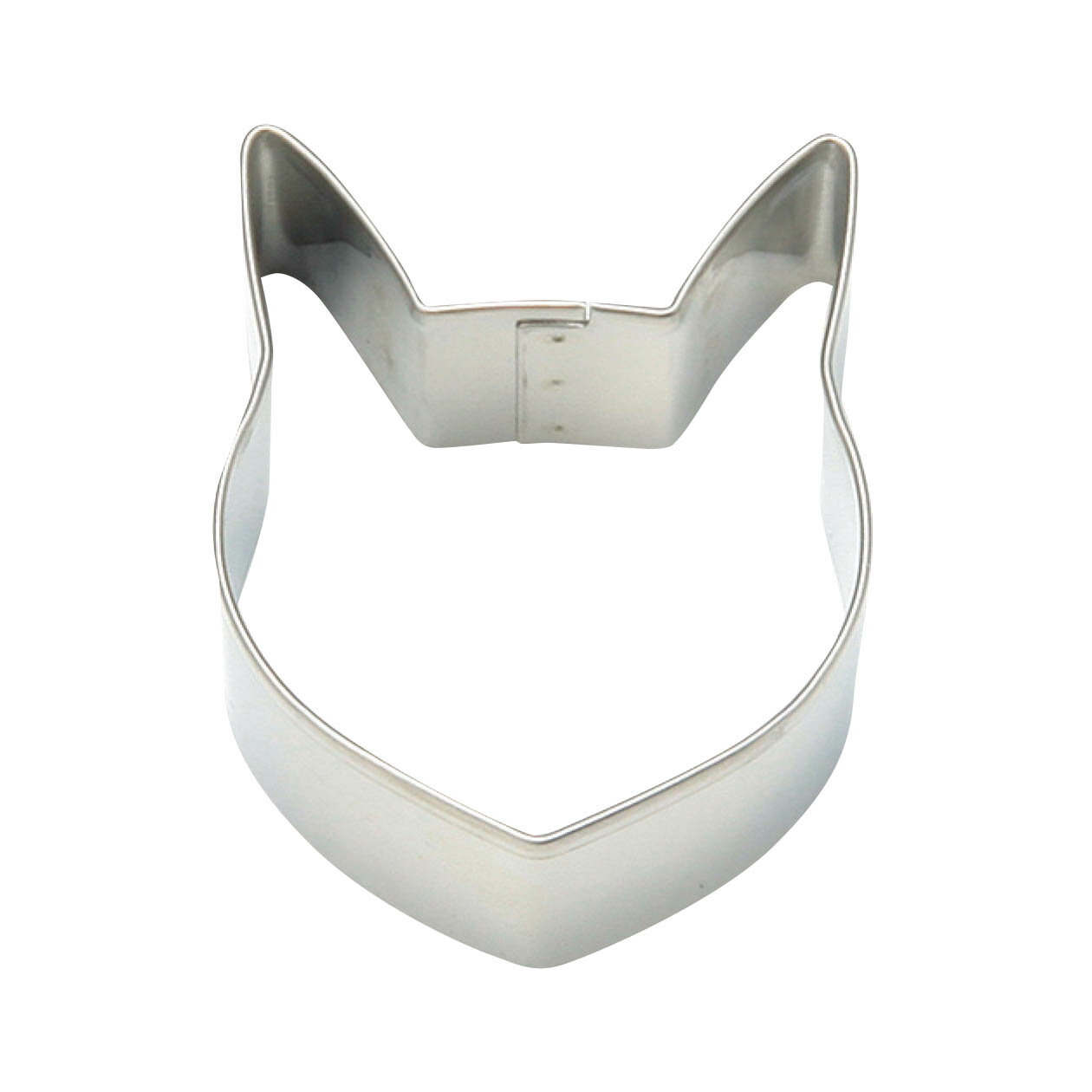 ハロウィンにぴったりのミニねこ型。 ステンレス製ですので錆びにくく形崩れせずに抜け、大変使いやすいです。 アイディア次第でさまざまな使い方ができます。 ■サイズ：幅37×奥行43×高さ19mm ■材質：ステンレス鋼（18-8） ■原産国：日...