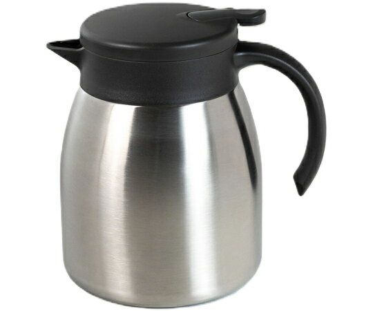 軽くて楽に扱えるコンパクトなサイズ感 片手で押すだけで注げるレバー式栓 大き目の氷も入れやすい広口タイプ コーヒードリッパーを直接乗せられる 丈夫で熱が逃げにくいステンレス真空断熱構造 ■サイズ：幅17×奥行12.5×高さ17cm ■重量：...